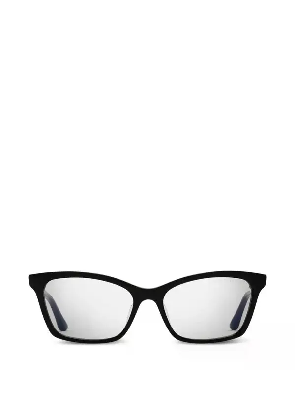 Dita Rectangle Frame Eyeglasses - Black