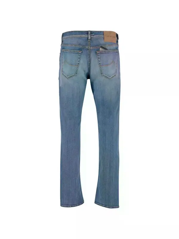 Jacob Cohen Button Straight Jeans