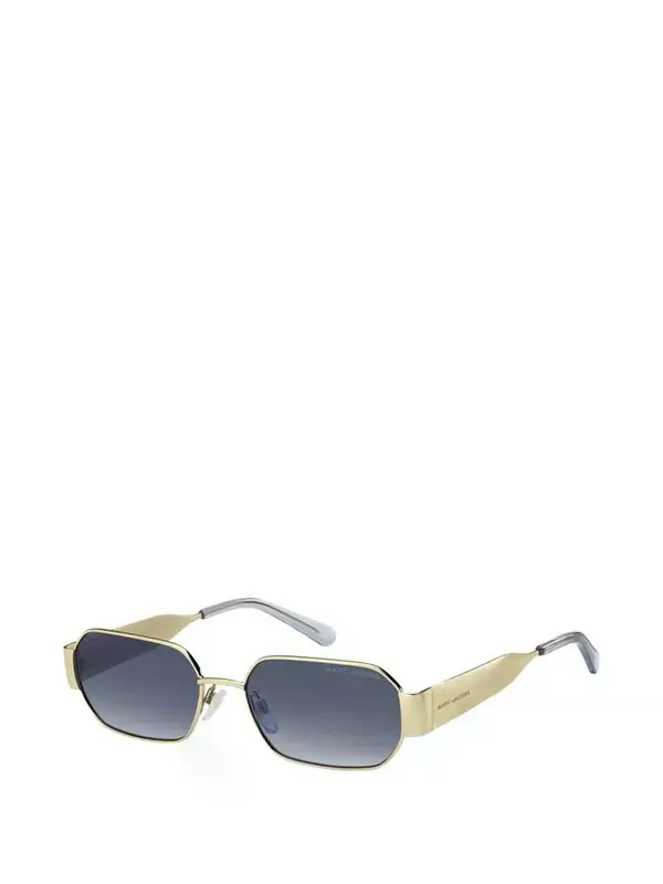 Marc Jacobs Rectangle Frame Sunglasses - Gold
