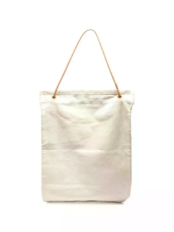 Hermès Aline Canvas Tote Bag - Neutrals