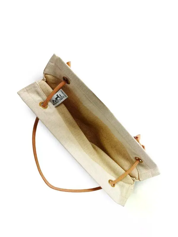 Hermès Aline Canvas Tote Bag - Neutrals