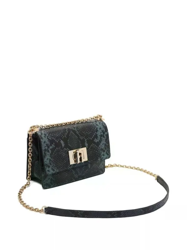 Furla Snake-print Shoulder Bag