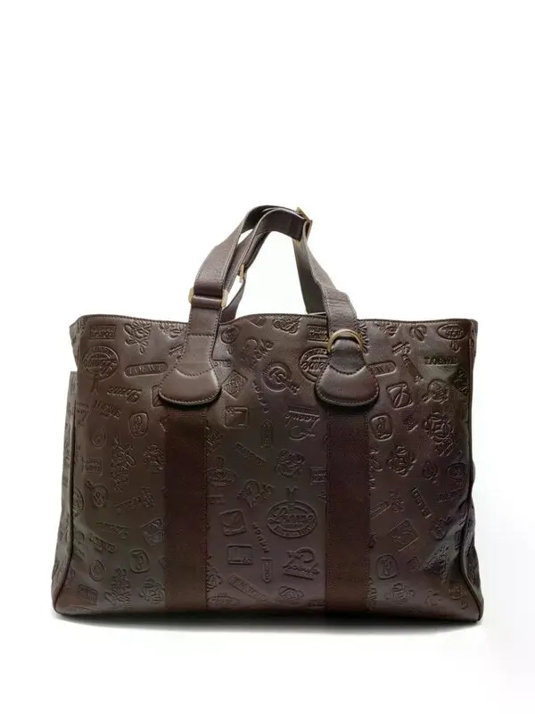 Loewe 2006 160th Anniversary Logo-embossed Tote Bag