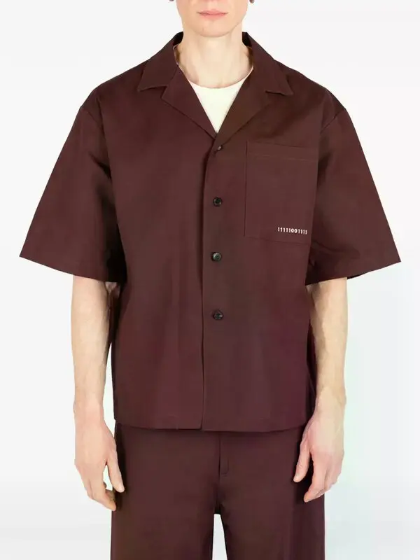 SOCIETE ANONYME Boo Pocket Buttoned Shirt - Red