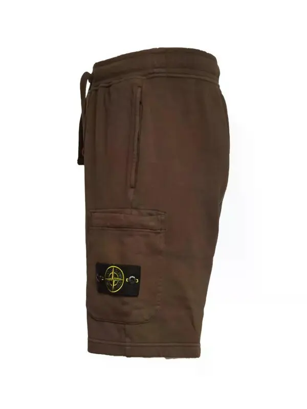 Stone Island Patch Pocket Fleece Shorts