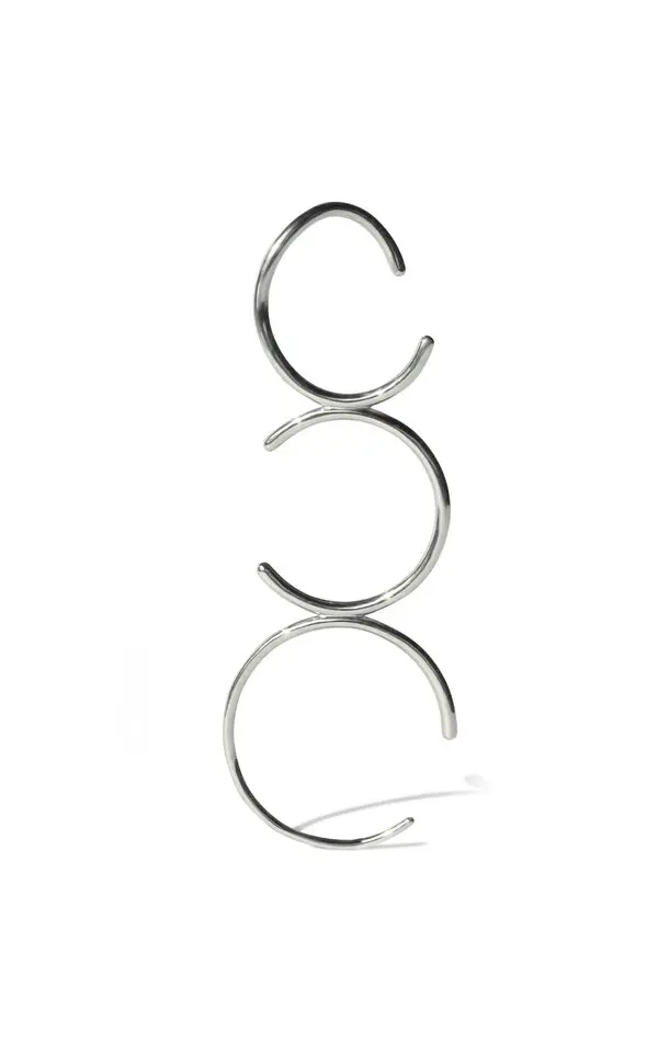 Katkim C Ear Pin - White Gold