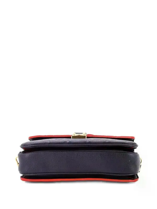 LOUIS VUITTON Pochette Metis Monogram Empreinte Leather Crossbody Bag