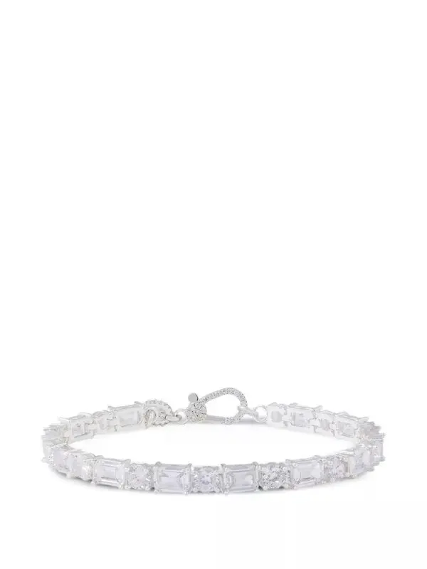 CRYSTAL HAZE Eternity Bracelet - Silver