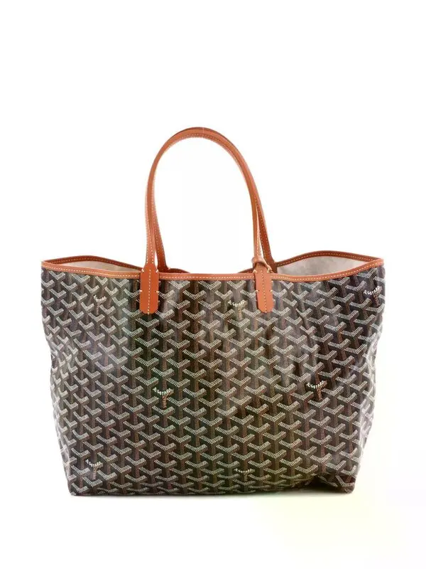 Goyard Saint Louis Coated Canvas Pm Tote Bag - Brown