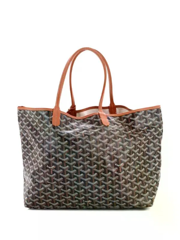 Goyard Saint Louis Coated Canvas Pm Tote Bag - Brown