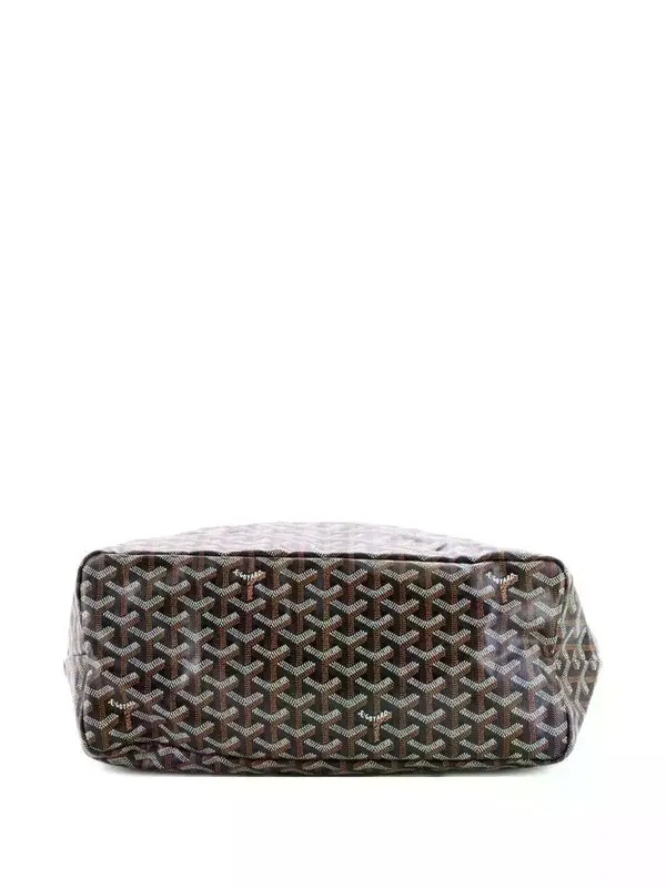 Goyard Saint Louis Coated Canvas Pm Tote Bag - Brown