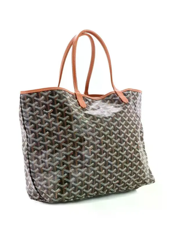Goyard Saint Louis Coated Canvas Pm Tote Bag - Brown