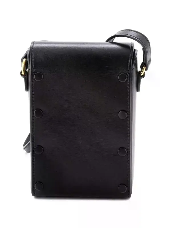Gucci Horsebit 1955 Leather Mini Crossbody Bag - Black