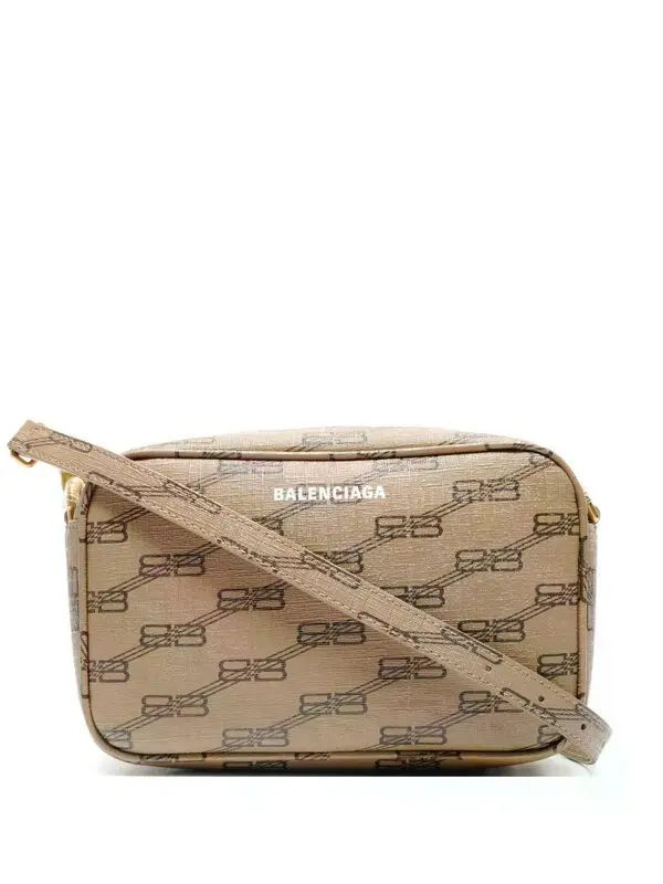 Balenciaga Monogram Pattern Shoulder Bag