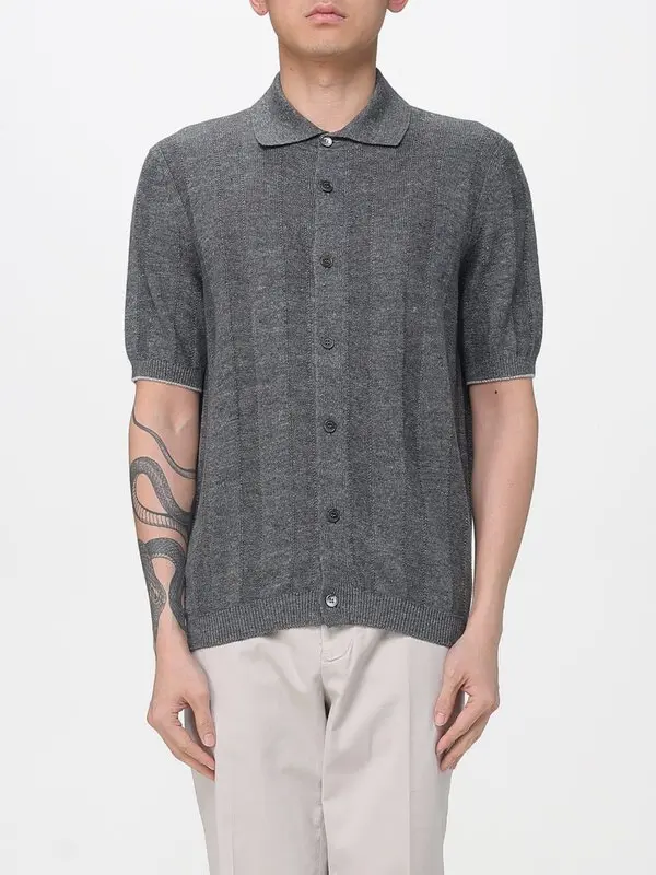 Brunello Cucinelli Knit Shirt - Grey