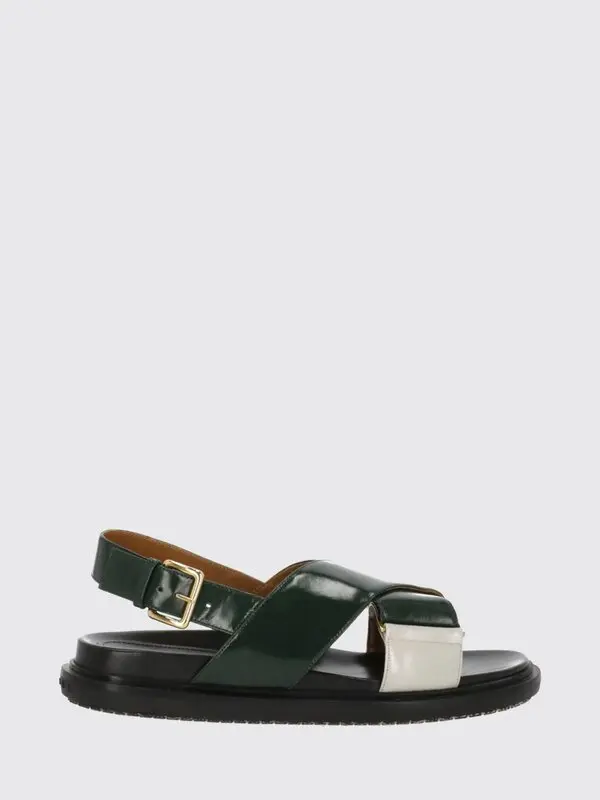 Marni Heeled Sandals - Green