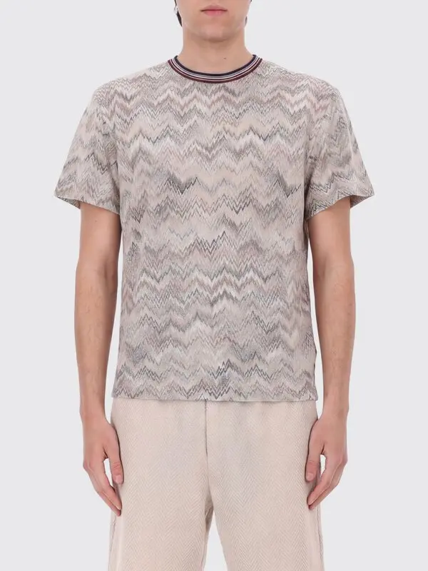 Missoni Zig Zag T-shirt - Beige