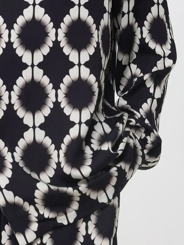 LANEUS Casual Shirt With Graphic Print