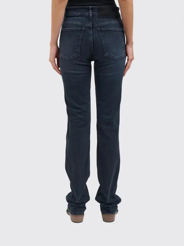 HAIKURE Slim Fit Cotton Denim Jeans - Black