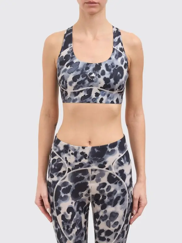 Adidas By Stella McCartney Printed Sports Top - Multicolor