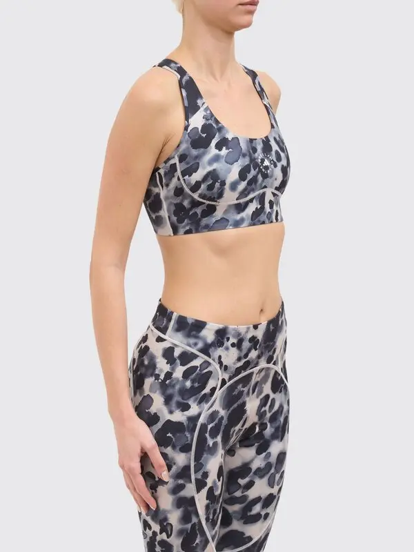 Adidas By Stella McCartney Printed Sports Top