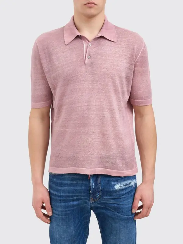 Avant Toi Polo Shirt - Pink