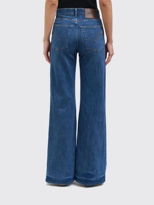 DONDUP Wide Leg Denim Jeans - Blue