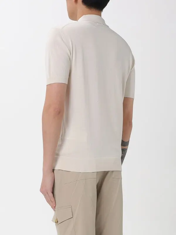 Etro Cotton Polo Shirt With Pegaso Logo - White