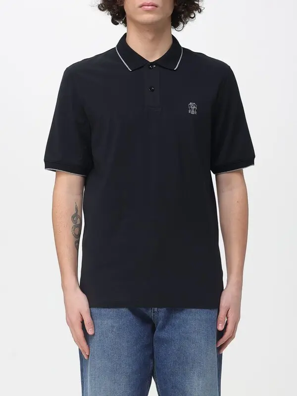 Brunello Cucinelli Polo Shirt - Black