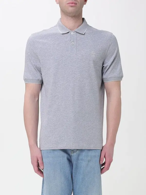 Brunello Cucinelli Polo Shirt - Grey
