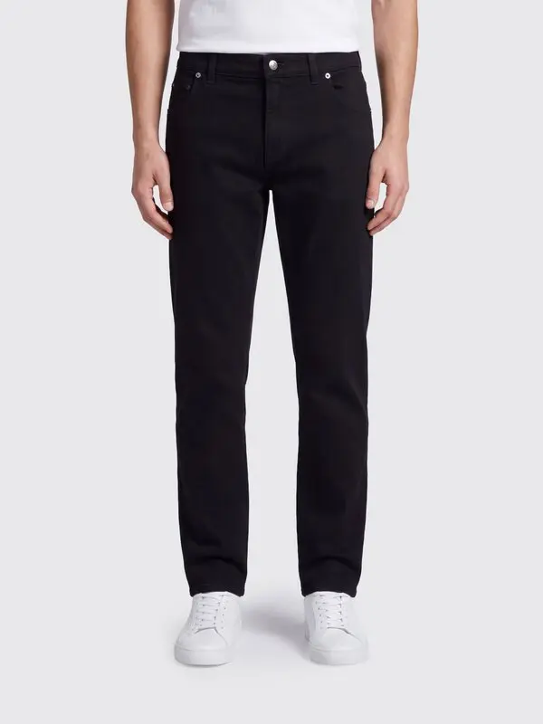 Dolce & Gabbana Mid-rise Skinny Stretch-denim Jeans With Logo Plaque