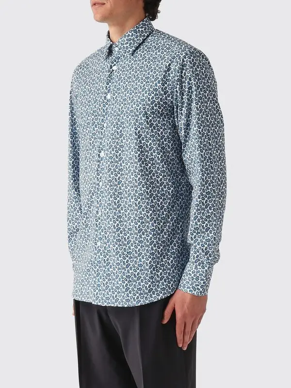 Etro Cotton Shirt With Paisley Print - Multicolor