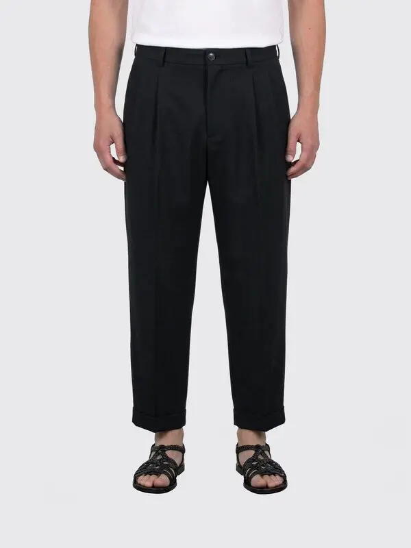 Marni Virgin Wool Wide Leg Trousers