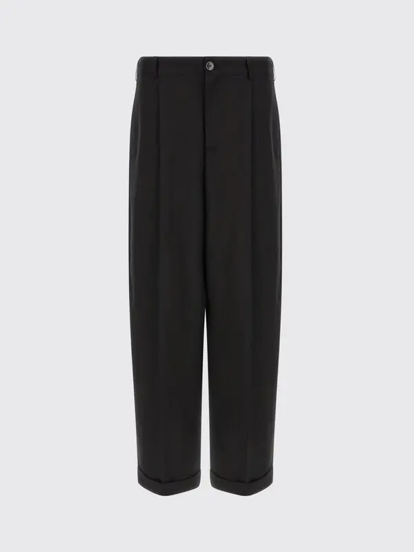 Marni Virgin Wool Wide Leg Trousers