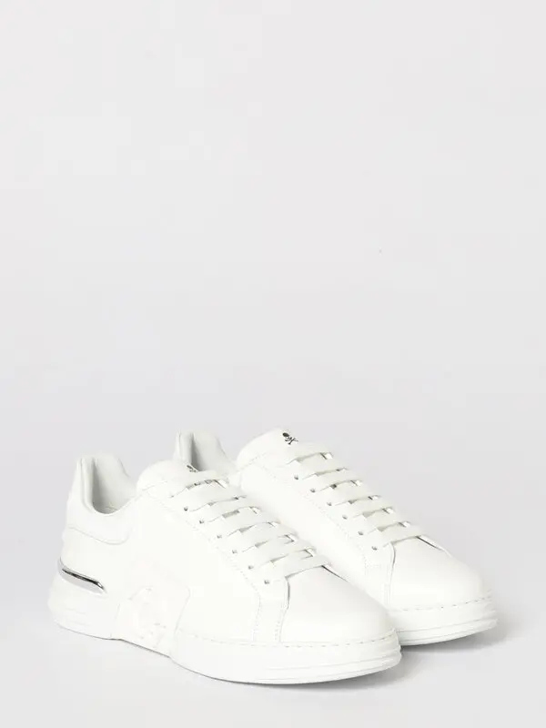 Philipp Plein Low Top Sneakers - White