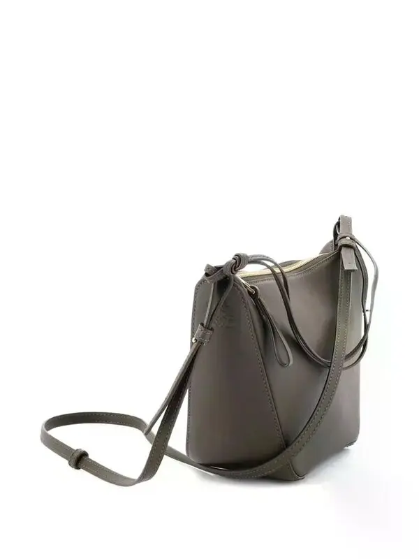 Loewe Hammock Hobo Leather Mini Crossbody Bag - Green