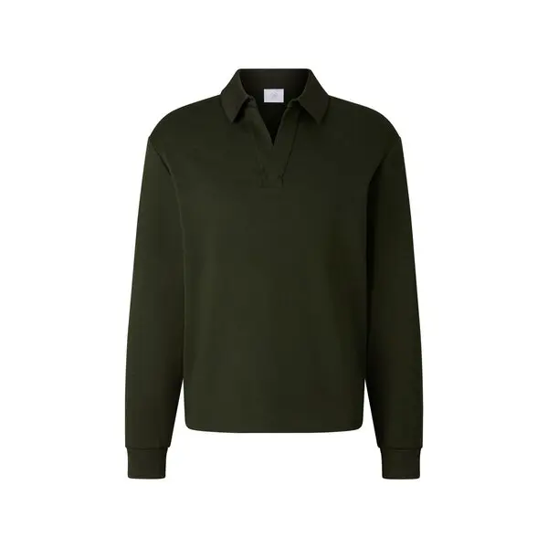 Bogner Lionel Polo Sweatshirt - Olive Green