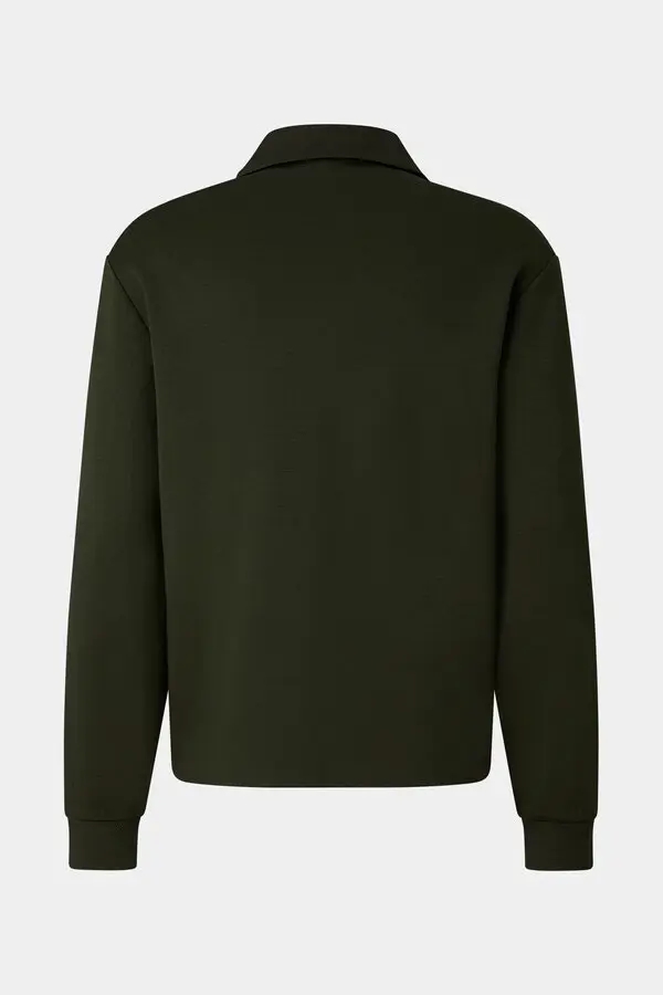 Bogner Lionel Polo Sweatshirt - Olive Green