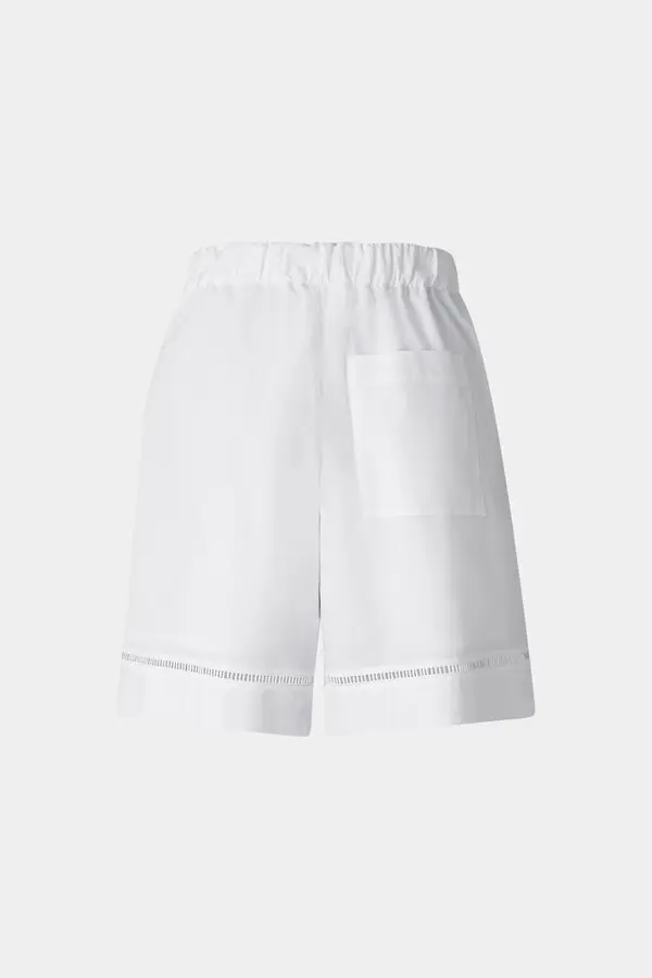 Bogner Pleated Sunny Shorts - White