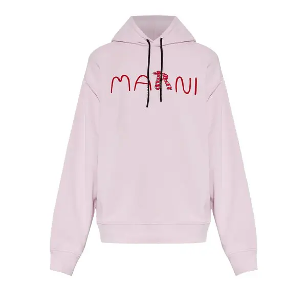 Marni Logo Hooded Sweatshirt