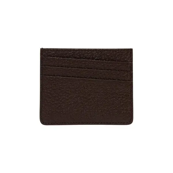 MAISON MARGIELA Card Holder Slim 6cc - Brown
