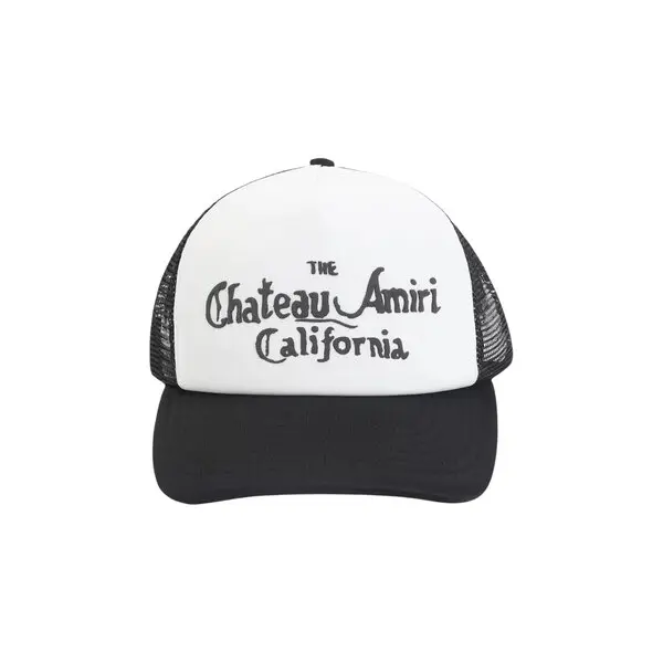 Amiri Chateau Foam Trucker Cap - White