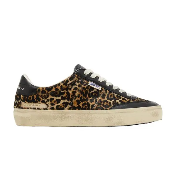 GOLDEN GOOSE Soul Star Leopard Sneakers