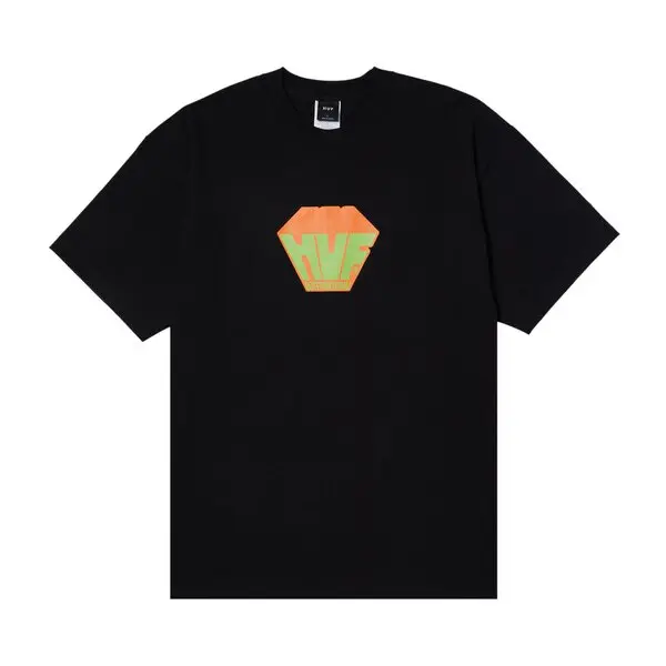 HUF Big Block Short-sleeve Tee - Black