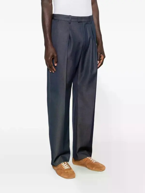 Sandro Pleated Loose Fit Trousers