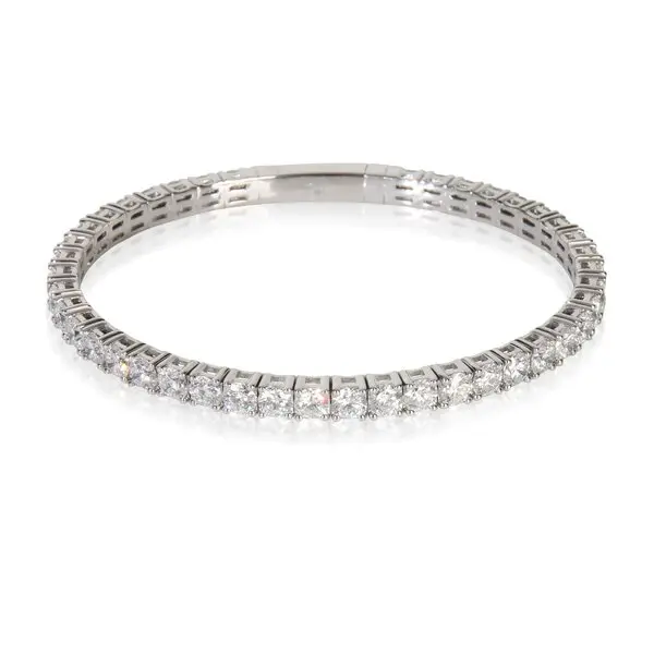 MYGEMMA 10.72 Ctw White Gold Lab-grown Diamond Bracelet - White_gold