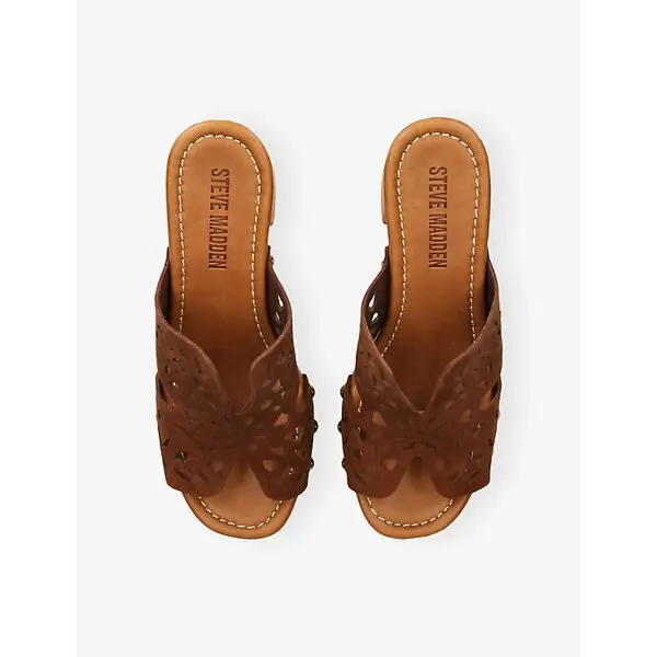 Steve Madden Sunkissed Suede Mules