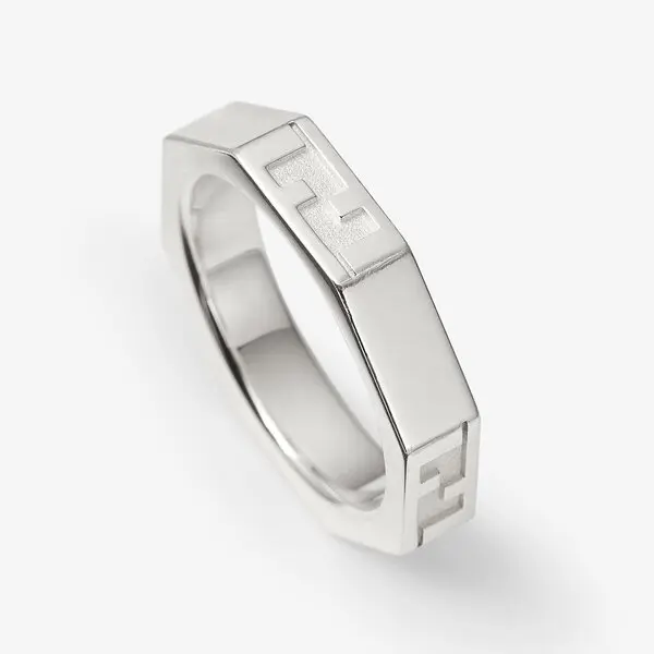 Fendi 925 Sterling Band Ring
