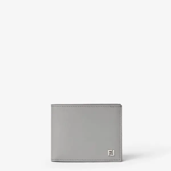 Fendi Squared Ff Wallet - Grey