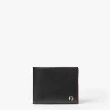 Fendi Squared Ff Wallet - Black